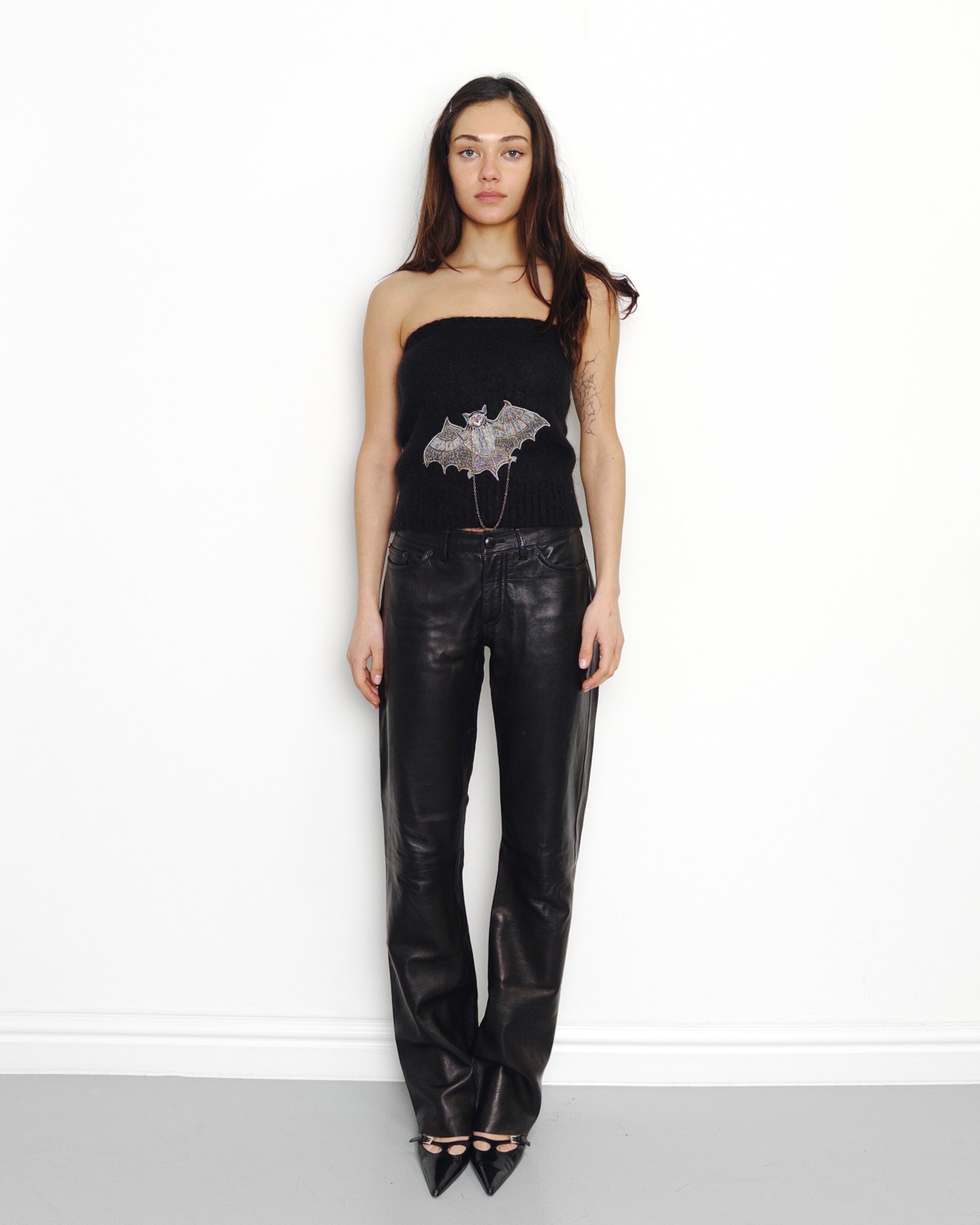 Chloe F/W2001 bat embroidered top – West Archive